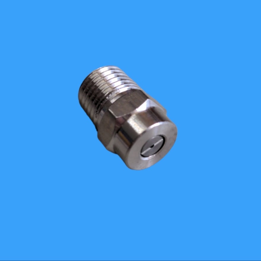 High Pressure SS 1/4" MEG Nozzle 25* 9.5 GPM | Freedom Wash Systems LLC